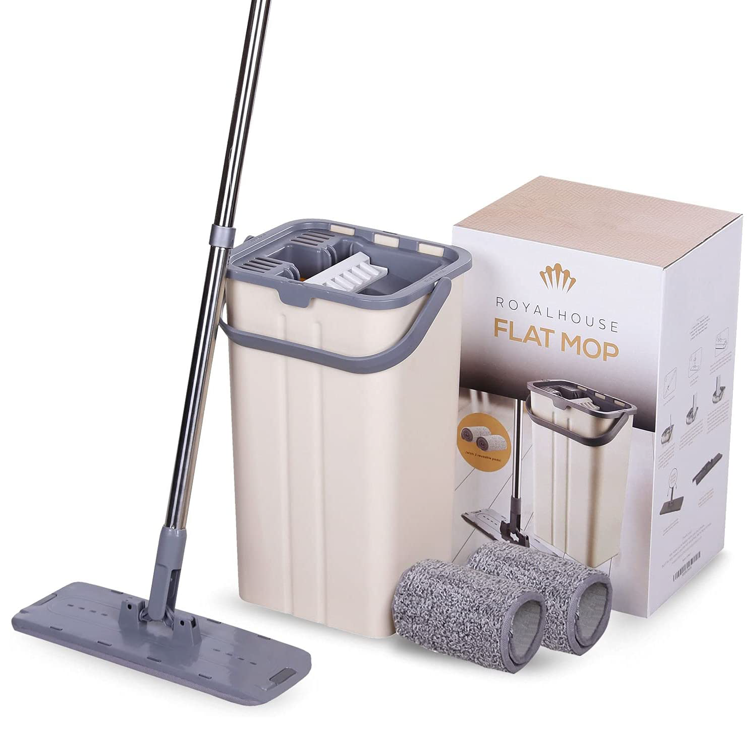 Premium Flat Floor Mop – Royal House and Garden